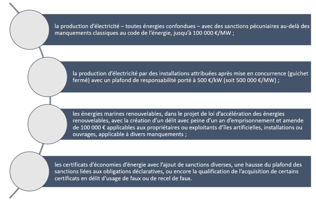 Sanctions administratives et secteur de l'énergie - Marc Devedeix